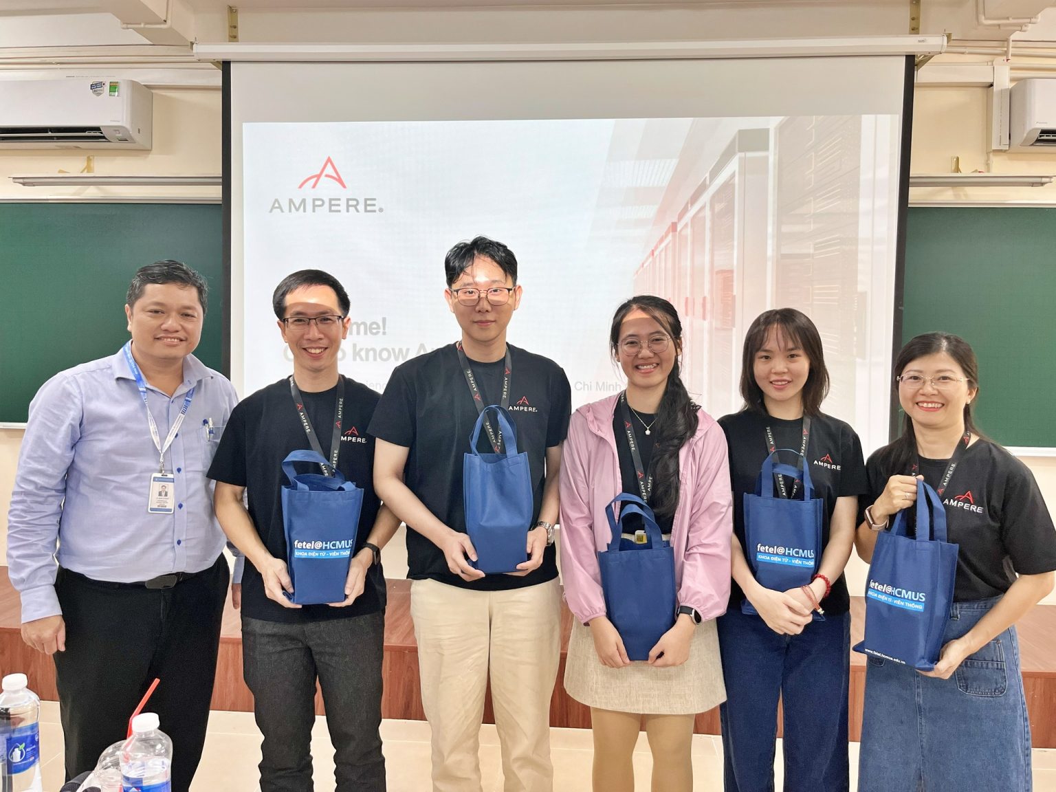 Buổi chia sẻ về ngành nghề từ Công ty TNHH Ampere Computing Vietnam cho ...